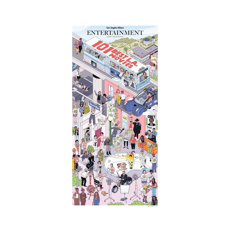101 Best L.A. Movies 1/18/26 paper – Shop LA Times