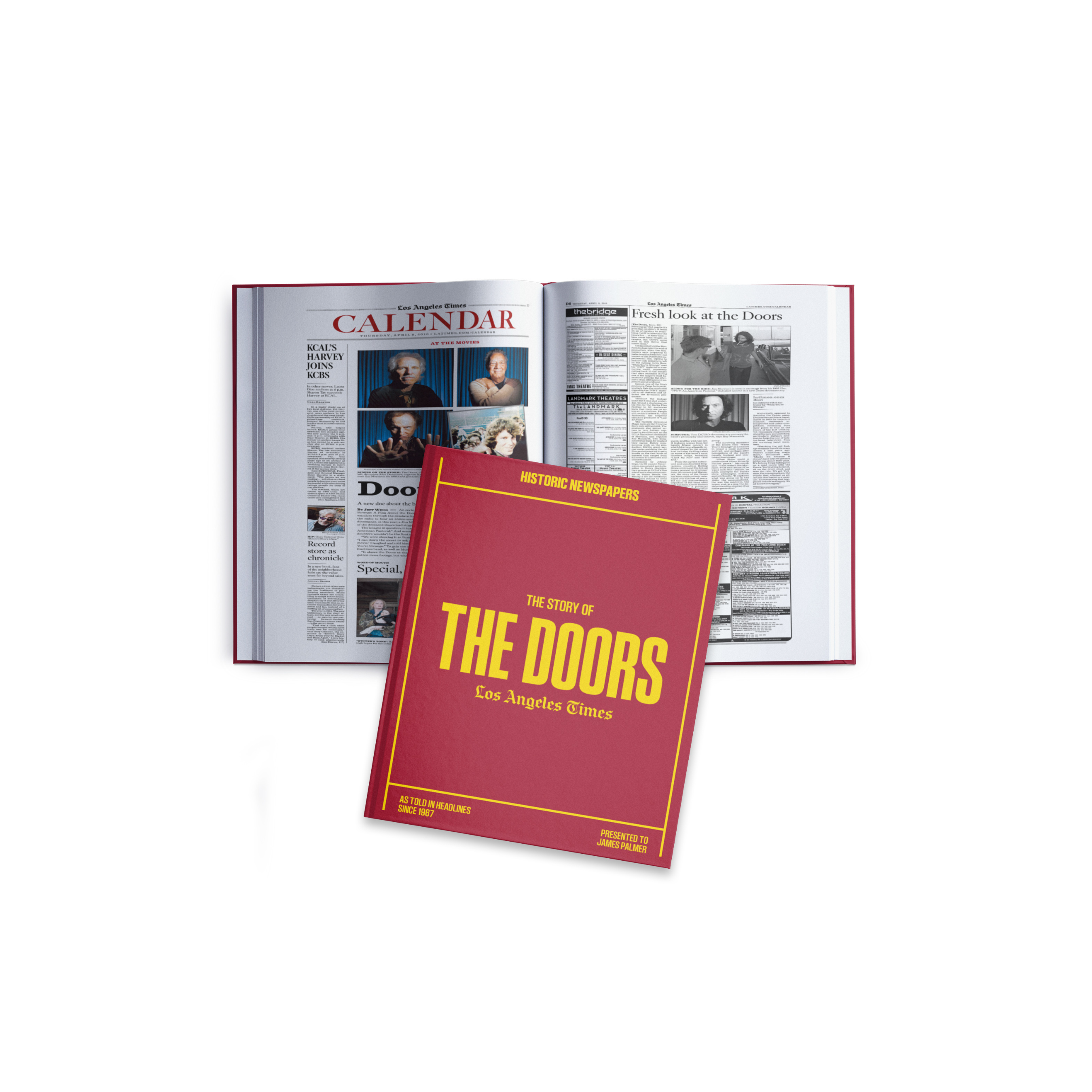 The Story of The Doors L.A. Times Newspaper Book – Shop LA Times