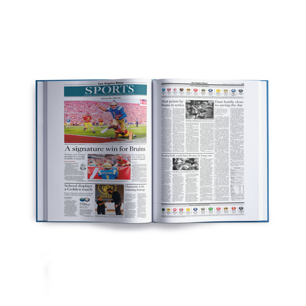 UCLA Bruins L.A. Times Newspaper Book – Shop LA Times