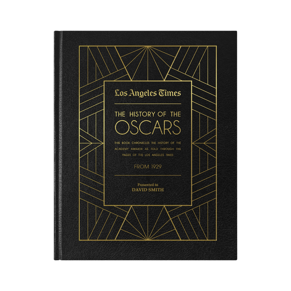 Oscars History Newspaper Book – Shop LA Times