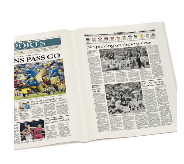 L.A. Times UCLA Bruins Newspaper Book – Shop LA Times