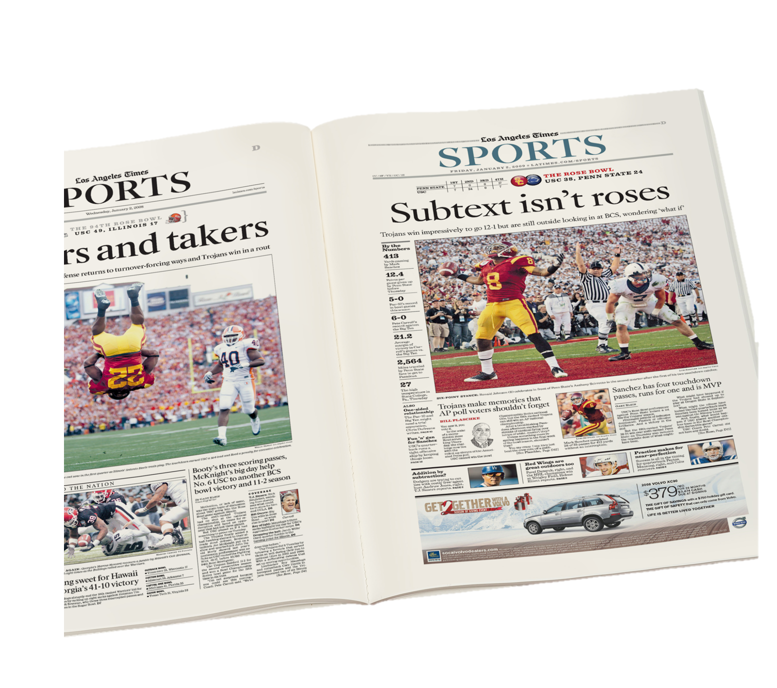 L.A. Times USC Trojans Newspaper Book – Shop LA Times