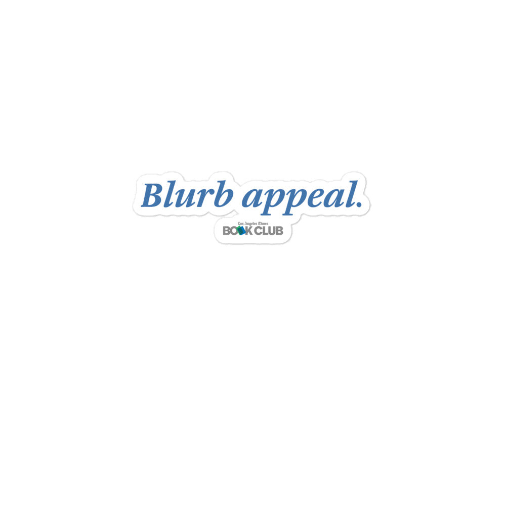 Blurb Appeal Stickers – Shop LA Times