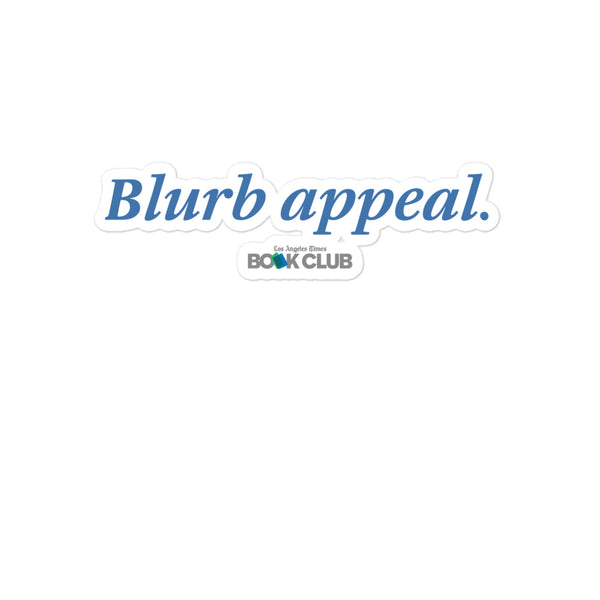 Blurb Appeal Stickers – Shop LA Times