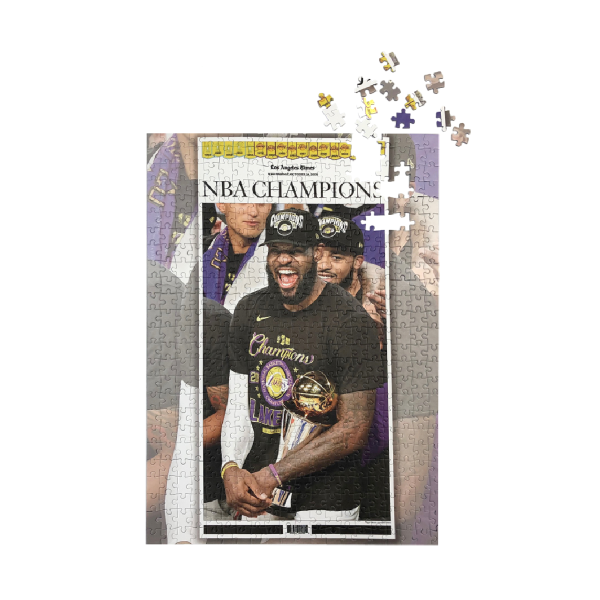 NBA Championship Special Section Puzzle – Shop LA Times